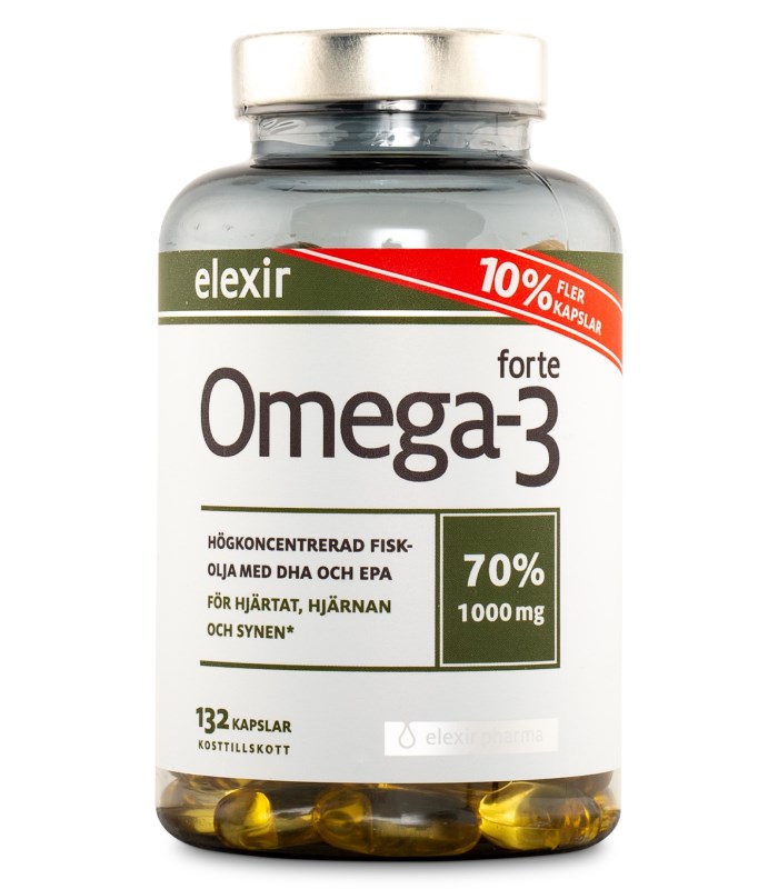Osta Elexir Pharma Omega-3 Forte - Healthwell.fi